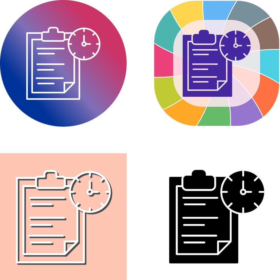 Task Management Icon Design 44241995 Vector Art at Vecteezy
