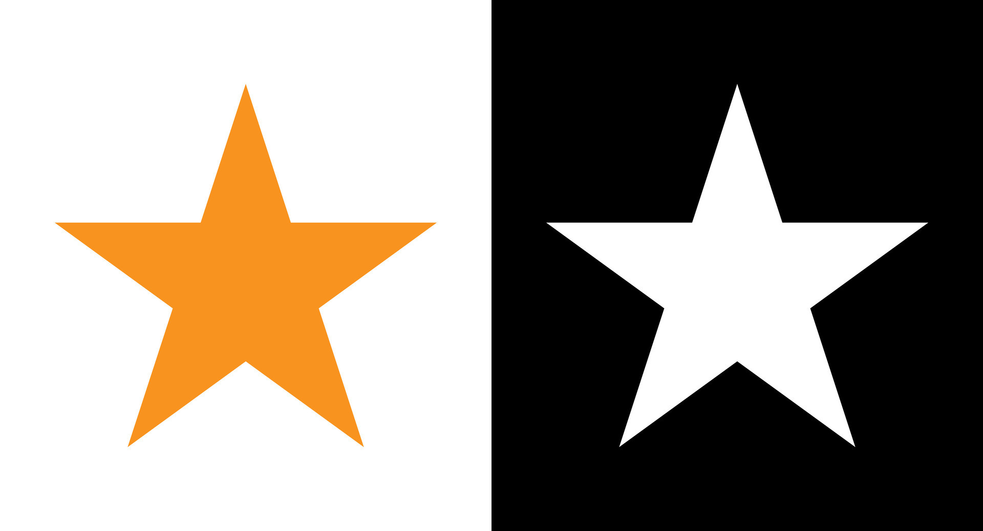 Star shape, star symbol icon. 44244962 Vector Art at Vecteezy
