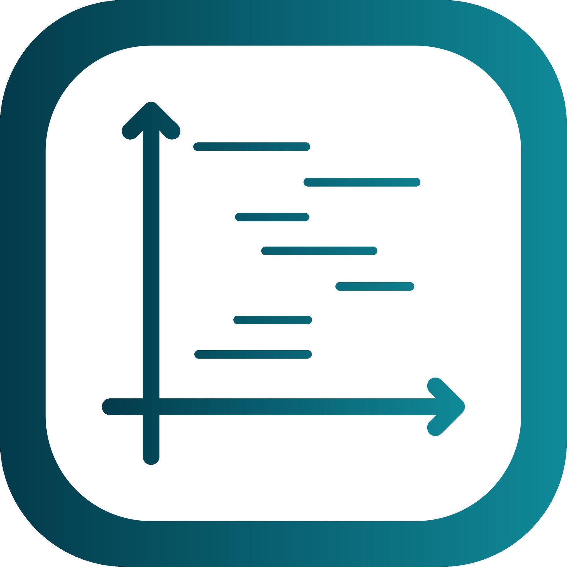 Gnatt Chart Glyph Gradient Corner Icon 44247052 Vector Art at Vecteezy