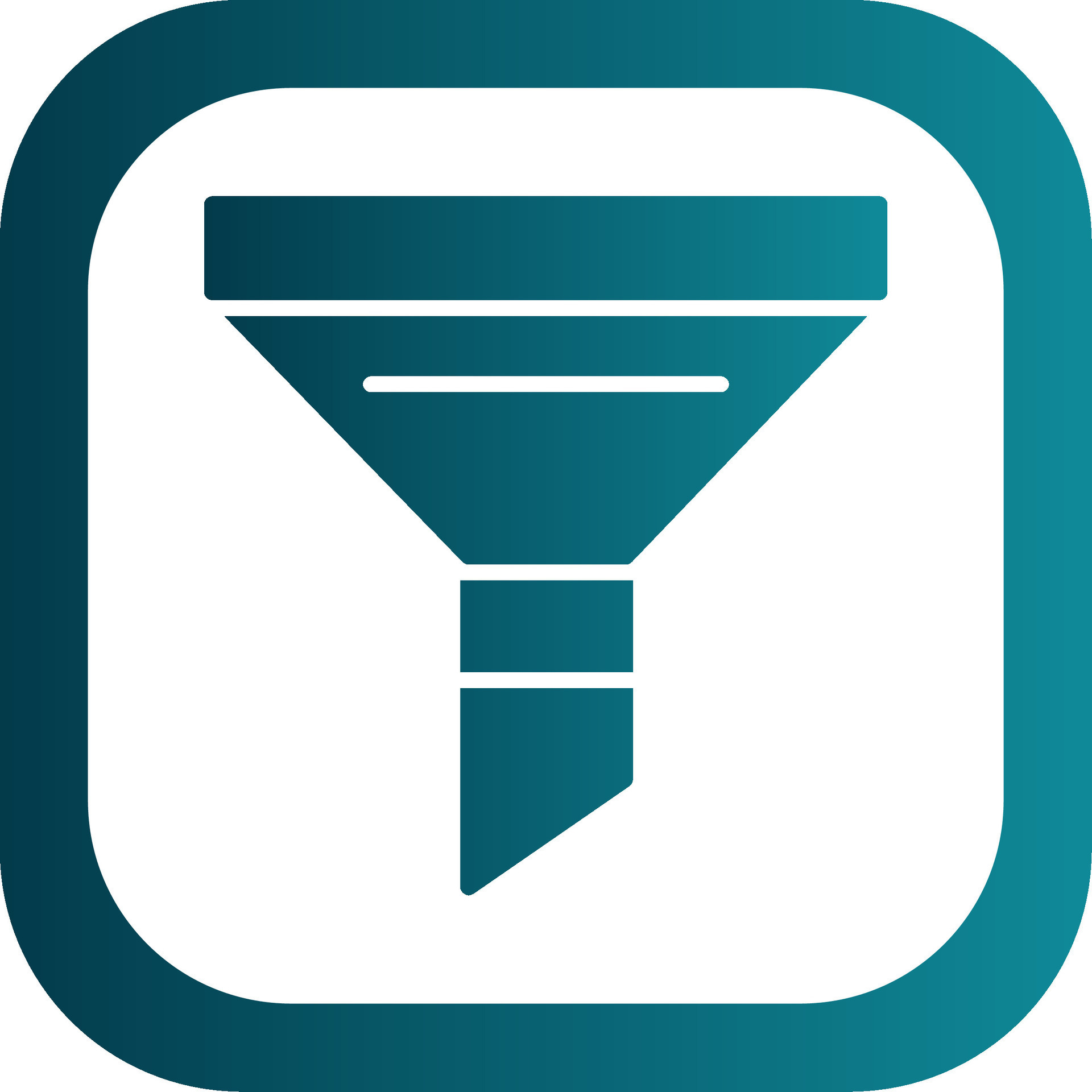 Funnel Glyph Gradient Corner Icon 44247098 Vector Art at Vecteezy Funnel Glyph Gradient Corner Icon 44247098 Vector Art at Vecteezy