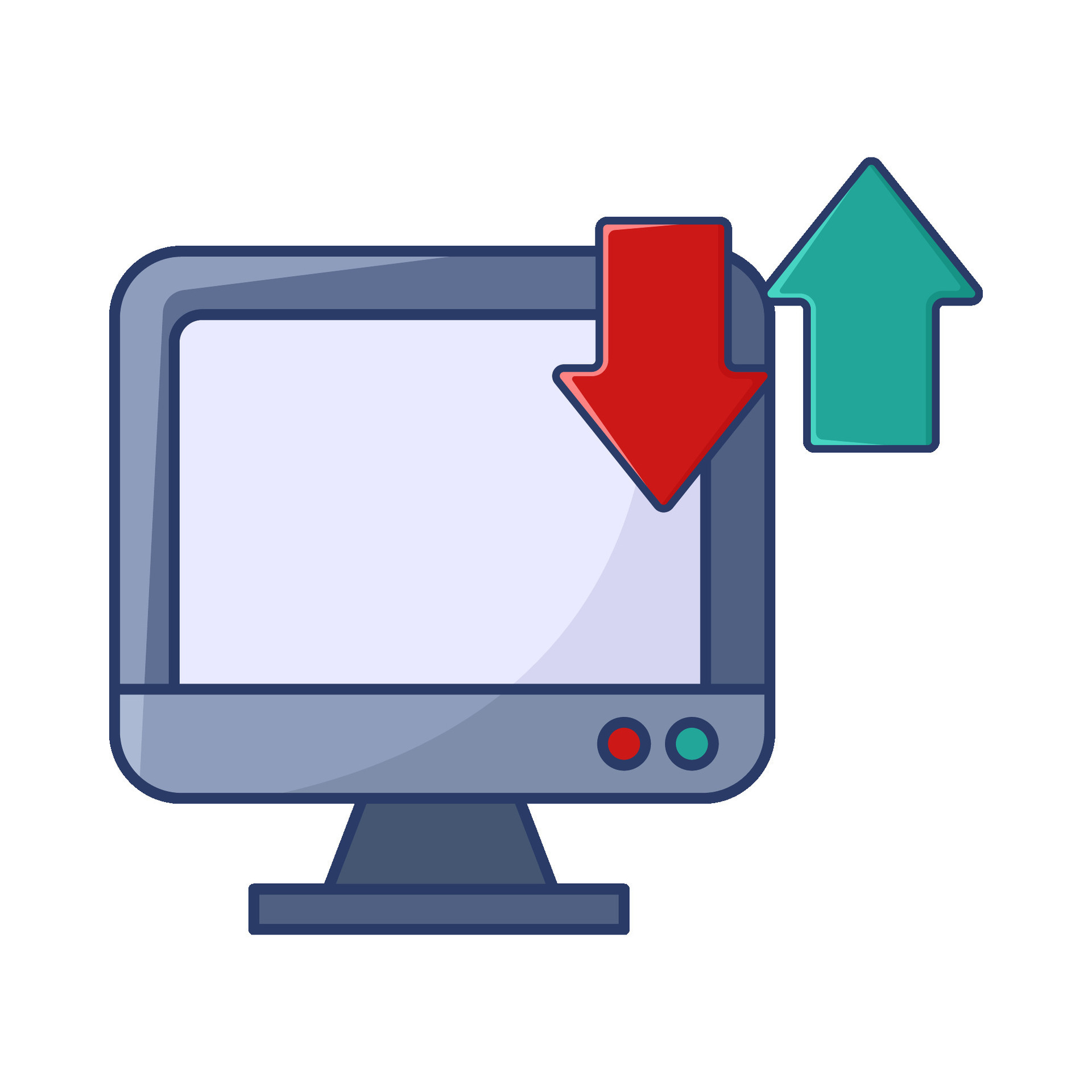 Illustration of computer 44251226 Vector Art at Vecteezy