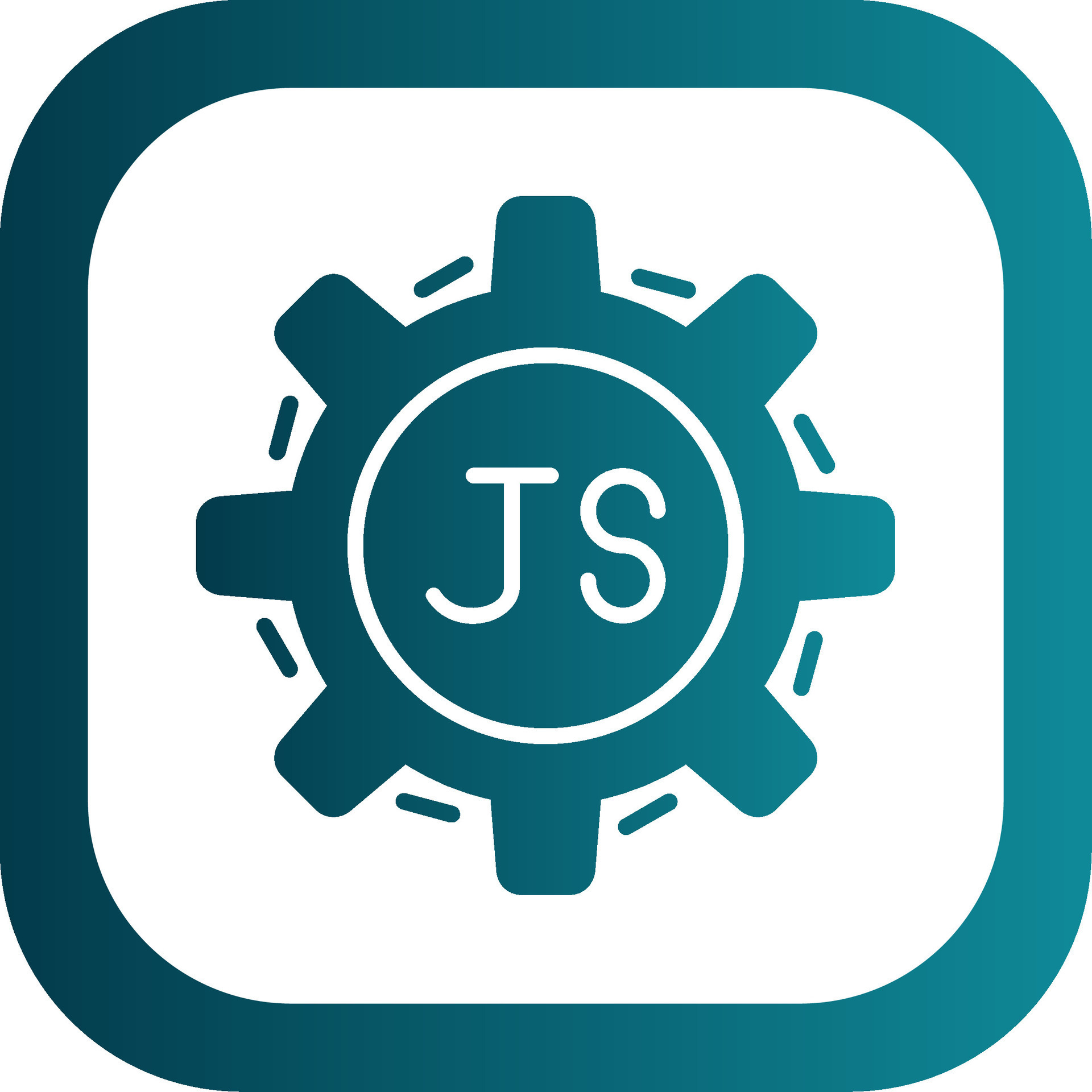 Javascript Glyph Gradient Corner Icon 44260226 Vector Art at Vecteezy