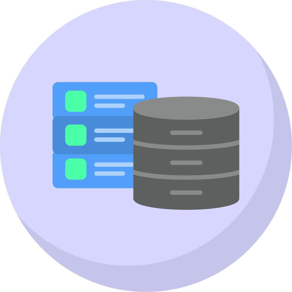 bases de datos plano burbuja icono 44260911 Vector en Vecteezy