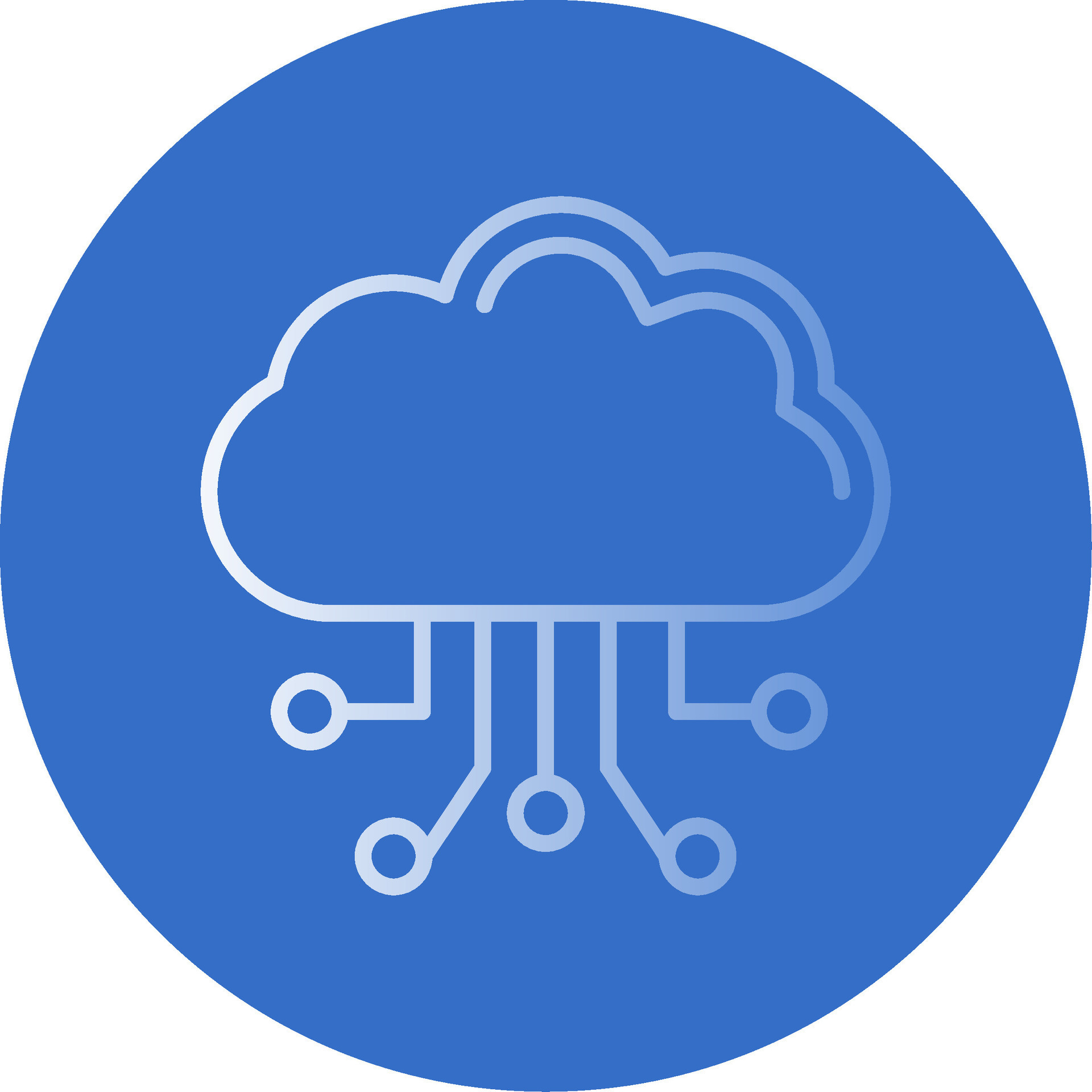 Hosted Application Flat Bubble Icon 44261014 Vector Art at Vecteezy