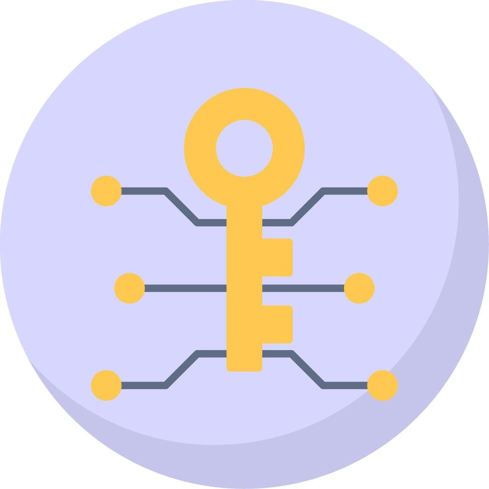 Server Encryption Flat Bubble Icon 44261015 Vector Art at Vecteezy