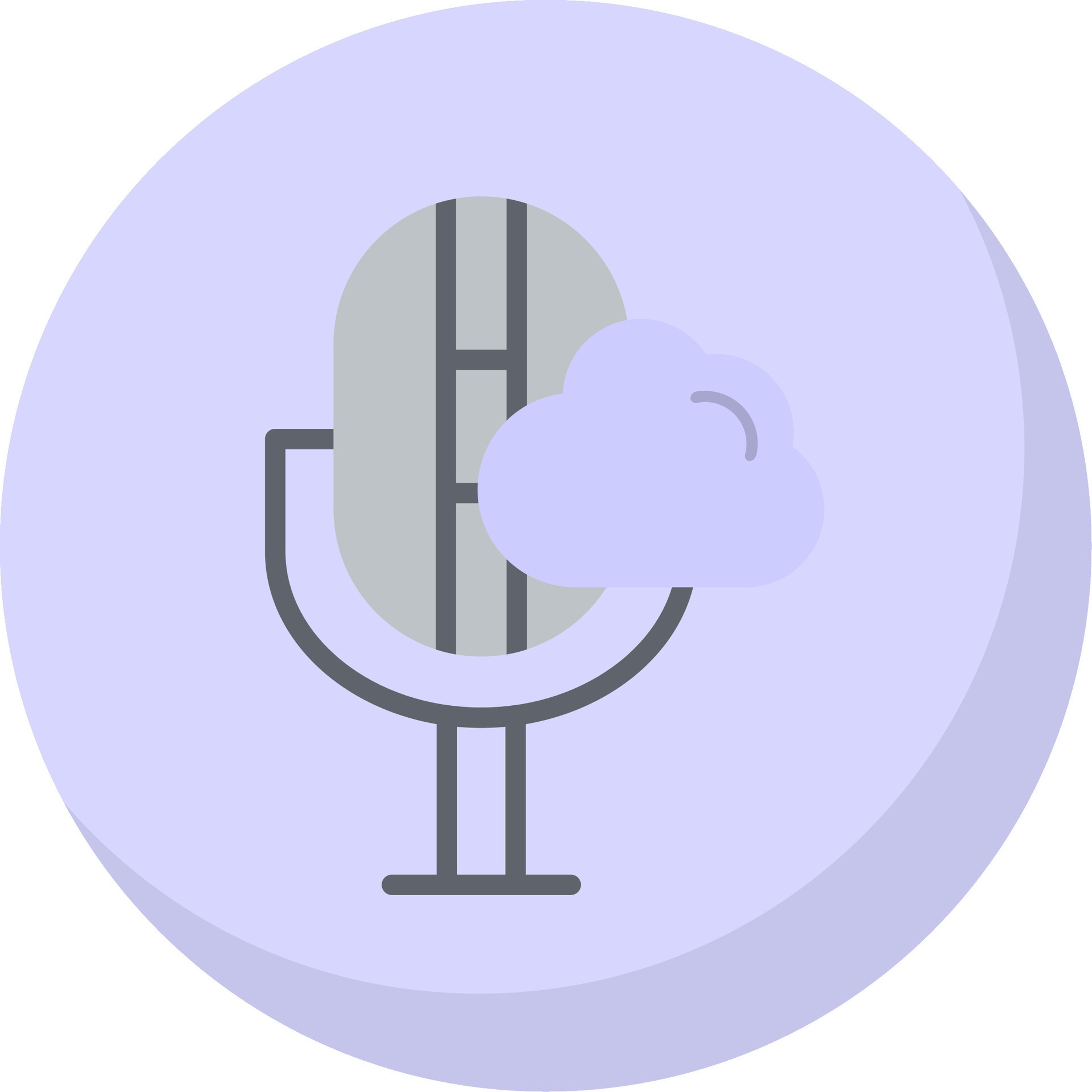 Cloud Flat Bubble Icon 44261400 Vector Art at Vecteezy