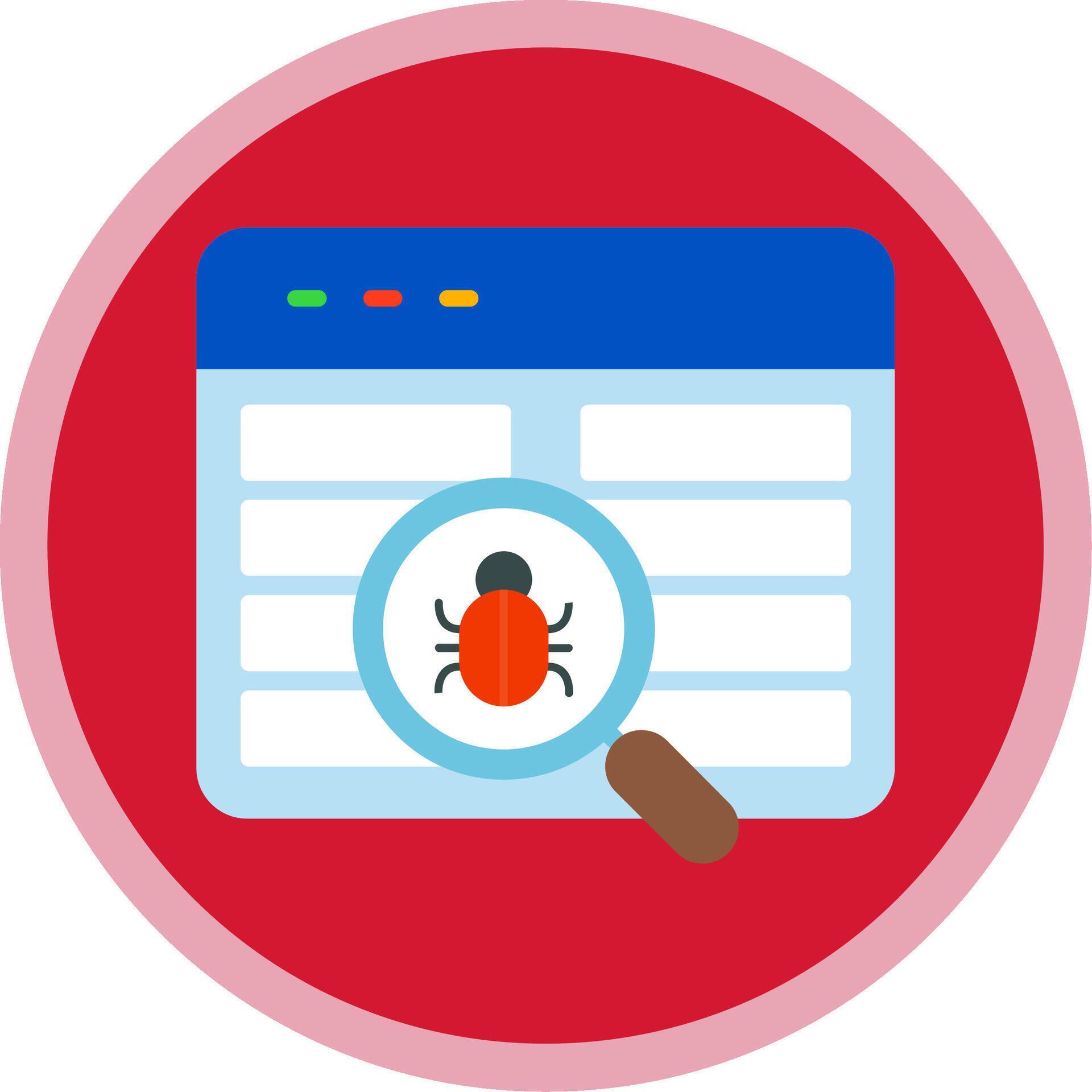 Bug Problem Flat Multi Circle Icon 44261813 Vector Art At Vecteezy