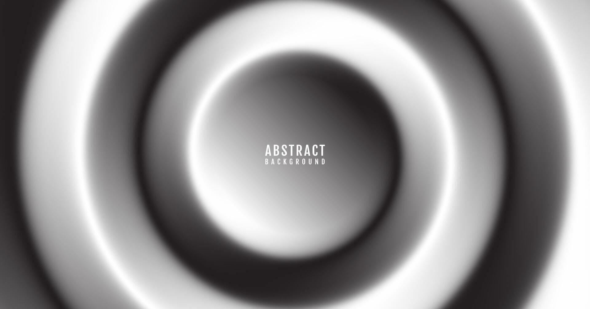 3D black white techno background overlap layer on bright space with blurred shape effect ...