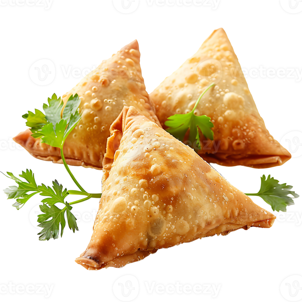 Samosa on transparent Background 44280262 PNG