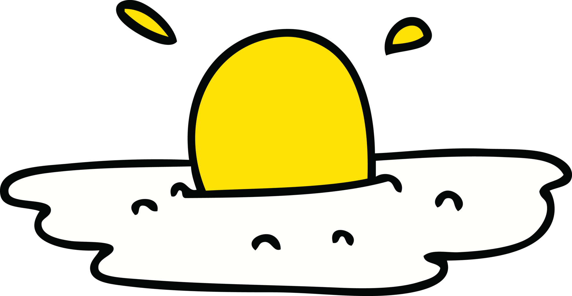quirky hand drawn cartoon fried egg 44289226 PNG quirky hand drawn cartoon fried egg 44289226 PNG