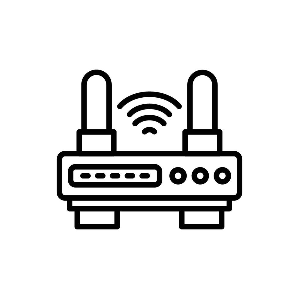 Wifi Line Icon Design 44306184 Vector Art at Vecteezy