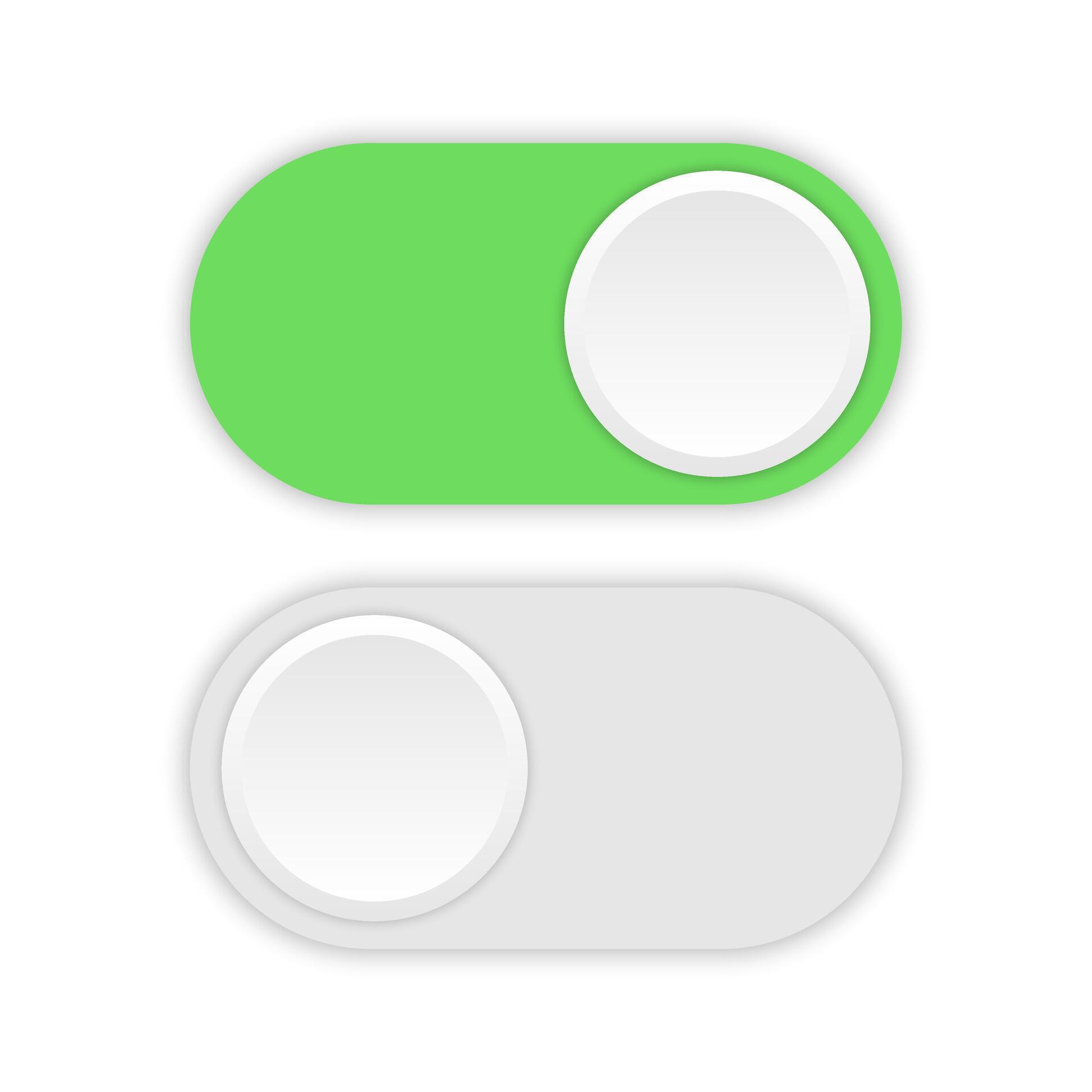 Switch Toggle Buttons Switch Buttons App Switch Button Interface Toggles On Off Switcher