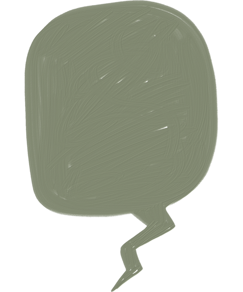 Boho textbox oil texture hand paint, Quote bubble organic blob, Text ...