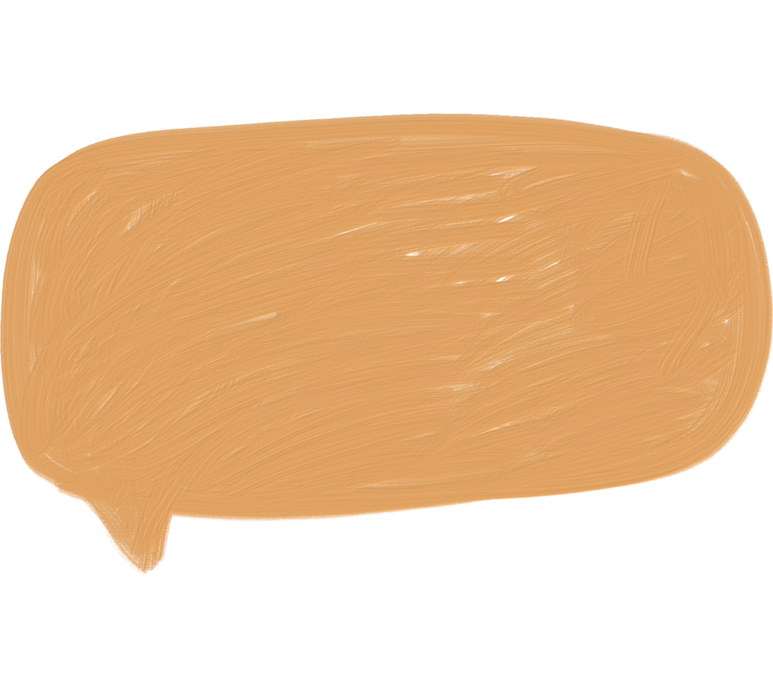 Boho textbox oil texture hand paint, Quote bubble organic blob, Text ...