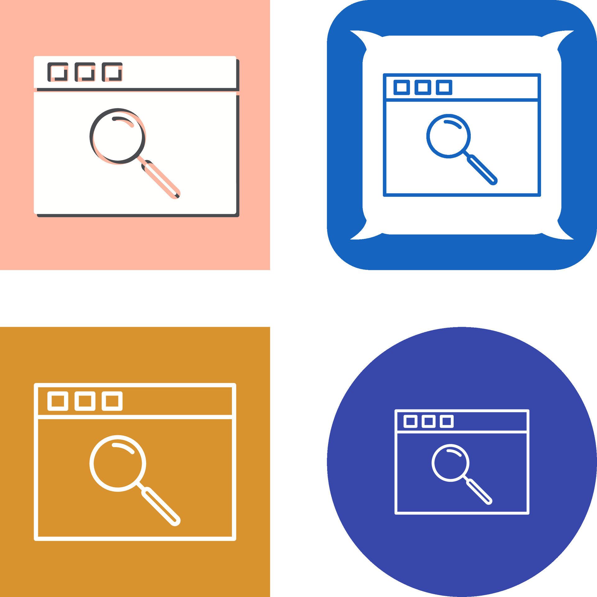 Unique Browser Icon 44323921 Vector Art at Vecteezy