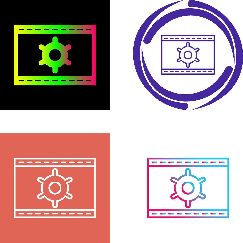 Unique Web Optimization Icon Design 44324338 Vector Art at Vecteezy