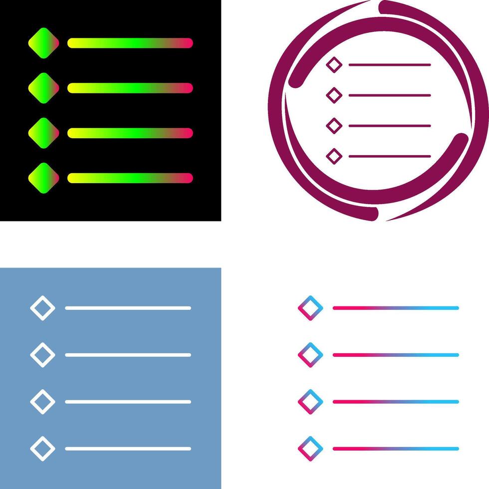 Unique Bulleted list Icon 44324477 Vector Art at Vecteezy Unique Bulleted list Icon 44324477 Vector Art at Vecteezy