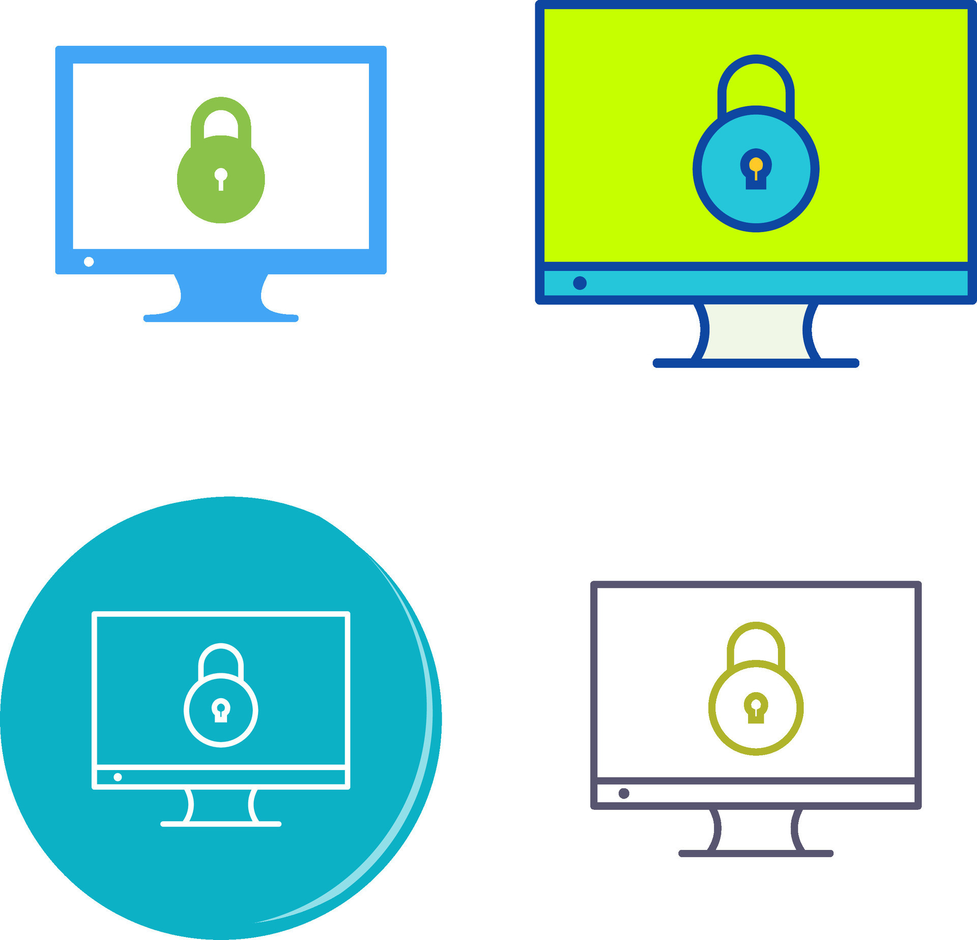 Unique Closed Access Icon 44324708 Vector Art at Vecteezy