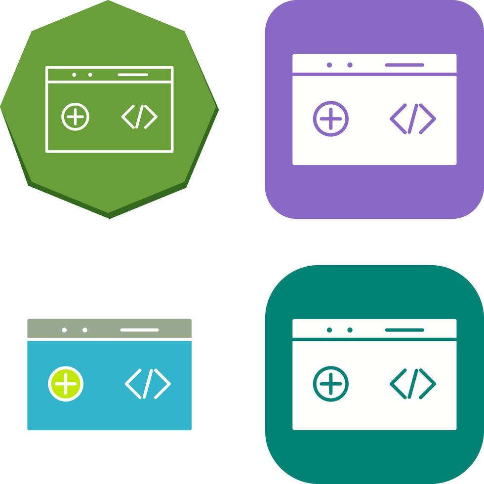 Unique Clean Code Icon Design 44328898 Vector Art at Vecteezy