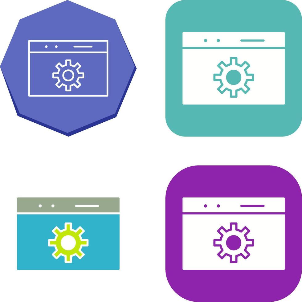 Unique Web Optimization Icon Design 44328926 Vector Art at Vecteezy