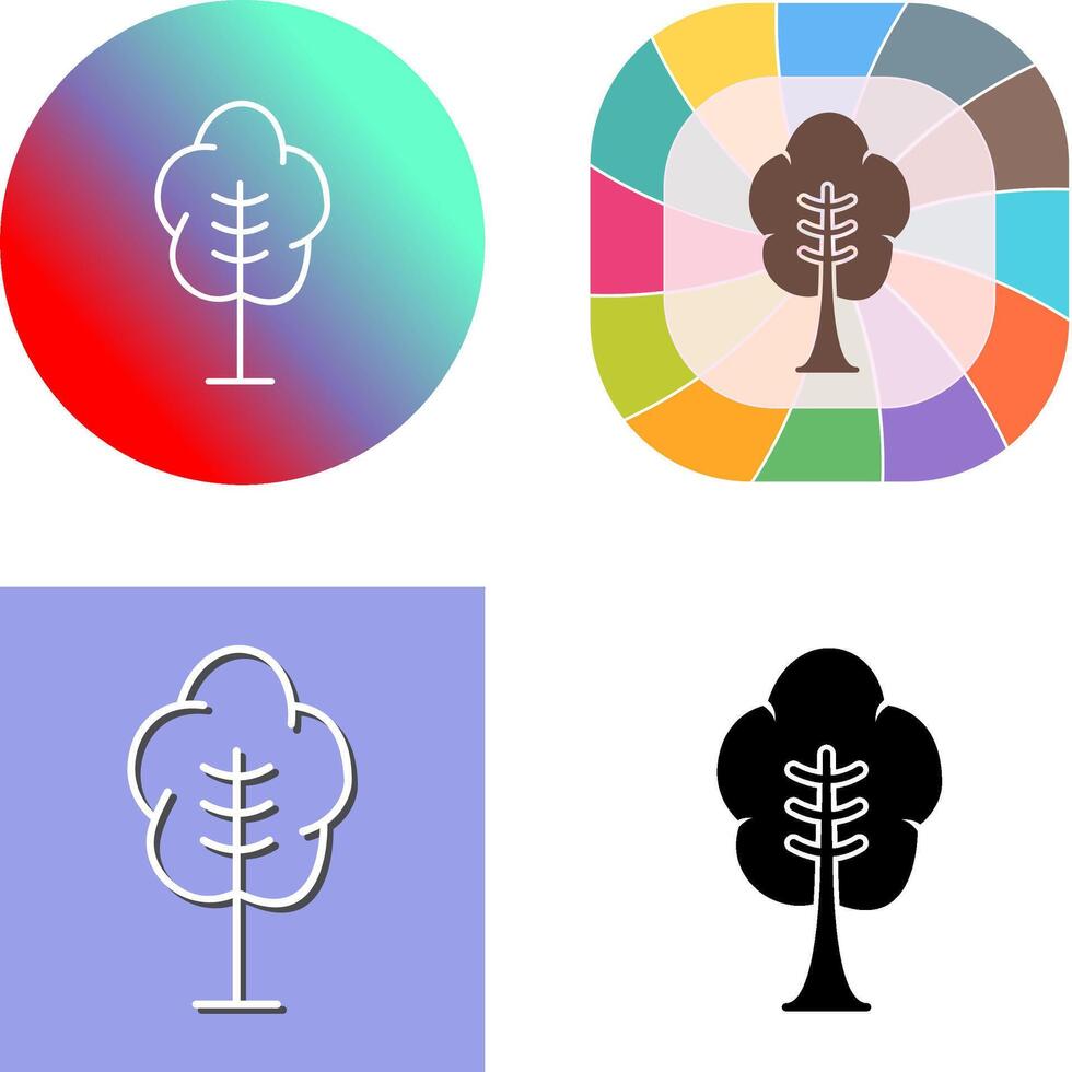 Tree Icon Design 44334538 Vector Art at Vecteezy