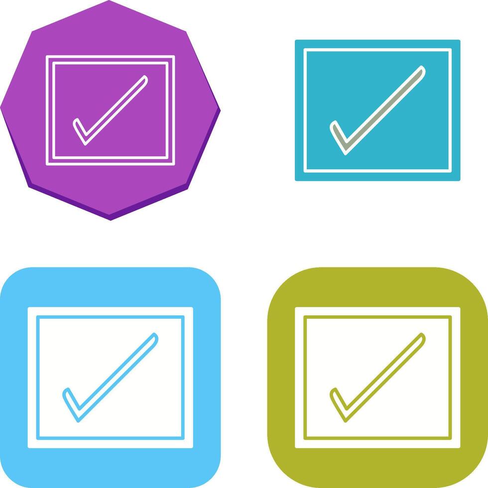 Checkbox Icon Design 44337577 Vector Art at Vecteezy