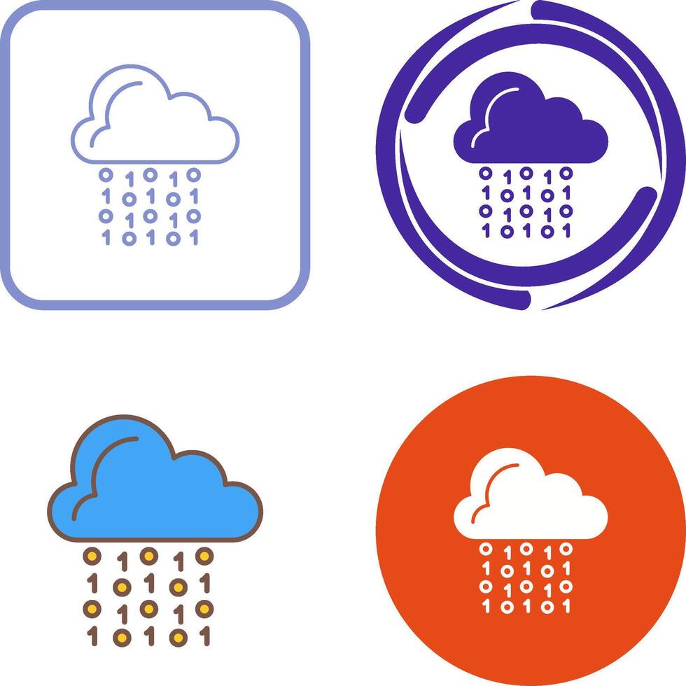 Cloud Coding Icon Design 44343026 Vector Art at Vecteezy