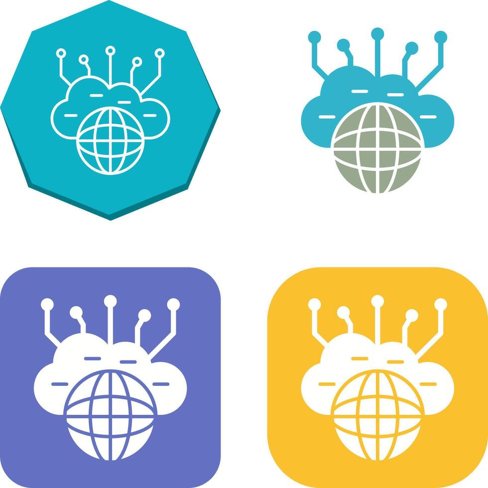 Computing Cloud Icon Design 44344935 Vector Art at Vecteezy