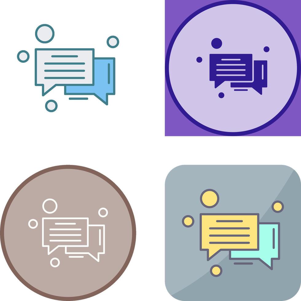 Message Bubble Icon Design 44351020 Vector Art at Vecteezy