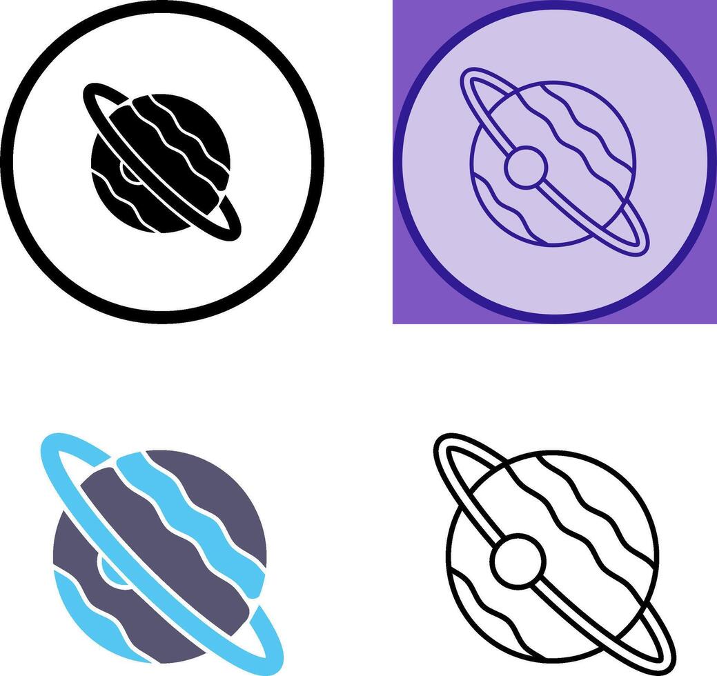 Planet Icon Design 44354395 Vector Art at Vecteezy