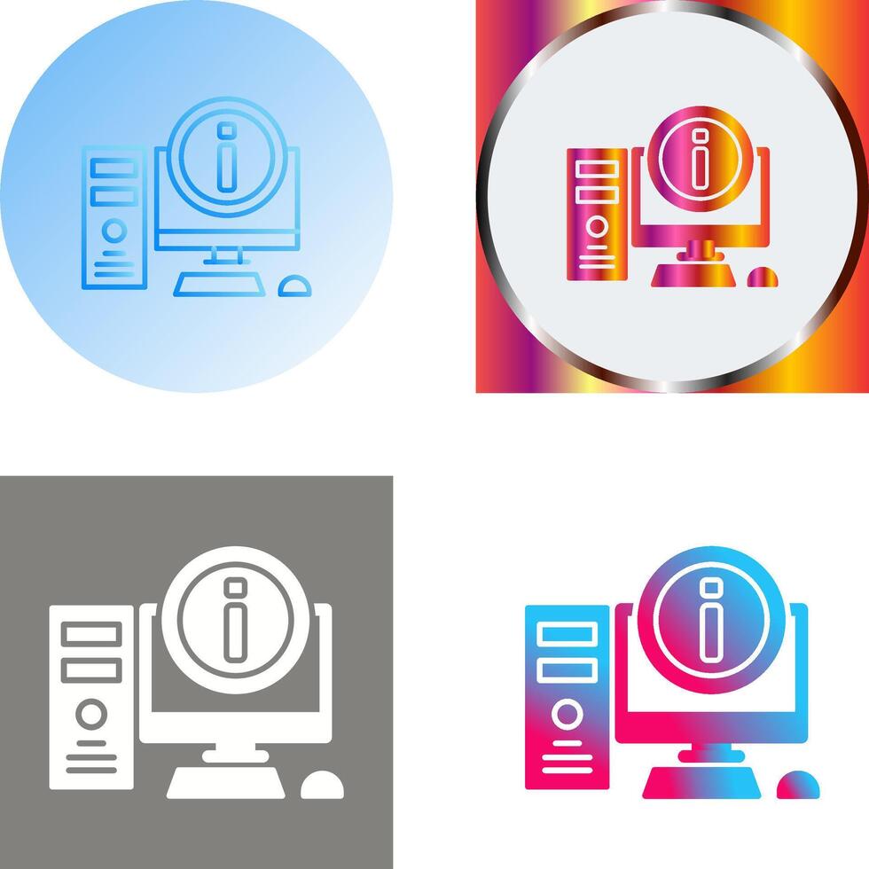 Computer Icon Design 44359354 Vector Art at Vecteezy