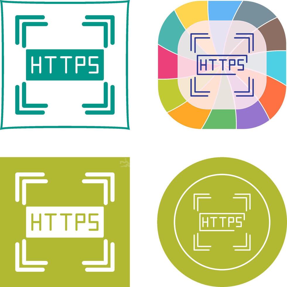 Https Icon Design 44360890 Vector Art at Vecteezy