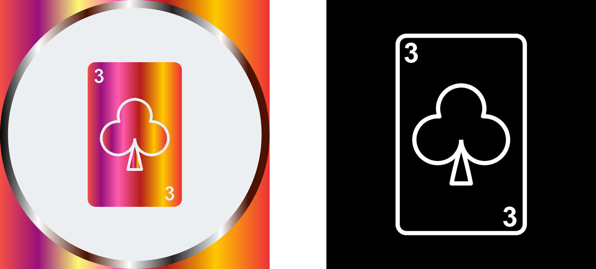 Clubs Card Icon Design 44366373 Vector Art at Vecteezy