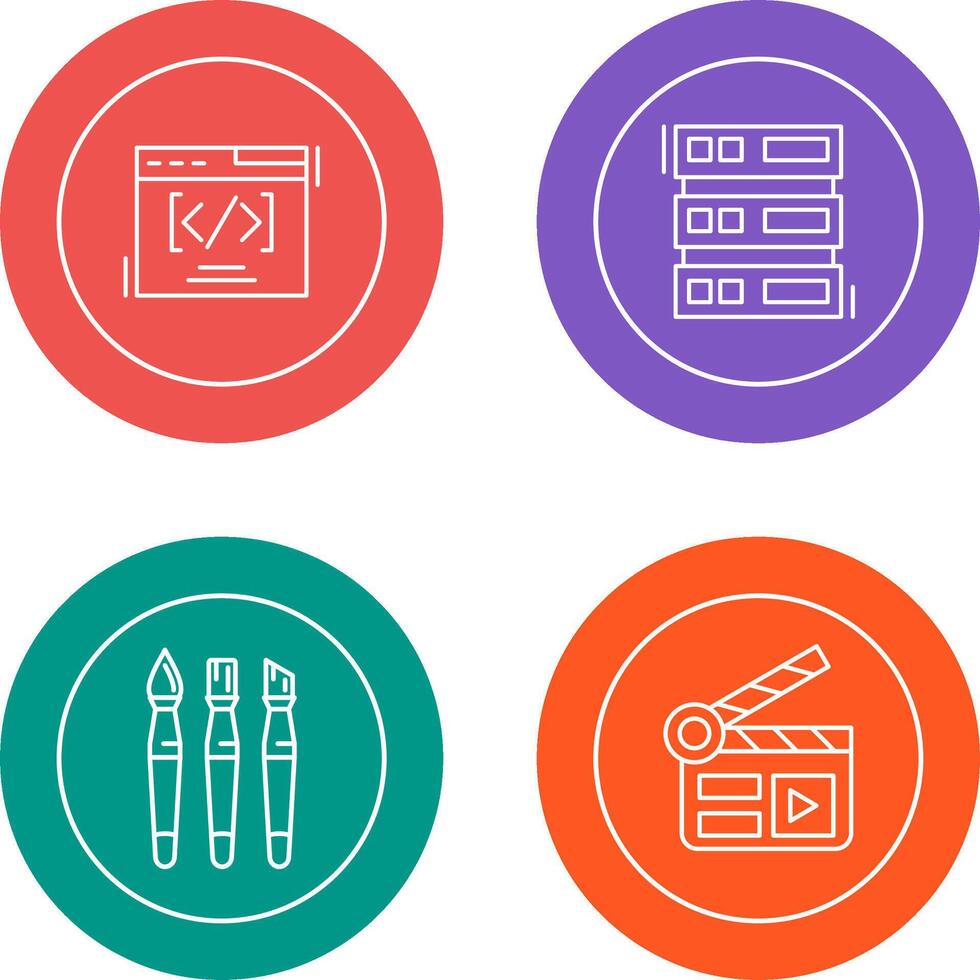 Web Coding ND Server Icon 44370605 Vector Art at Vecteezy