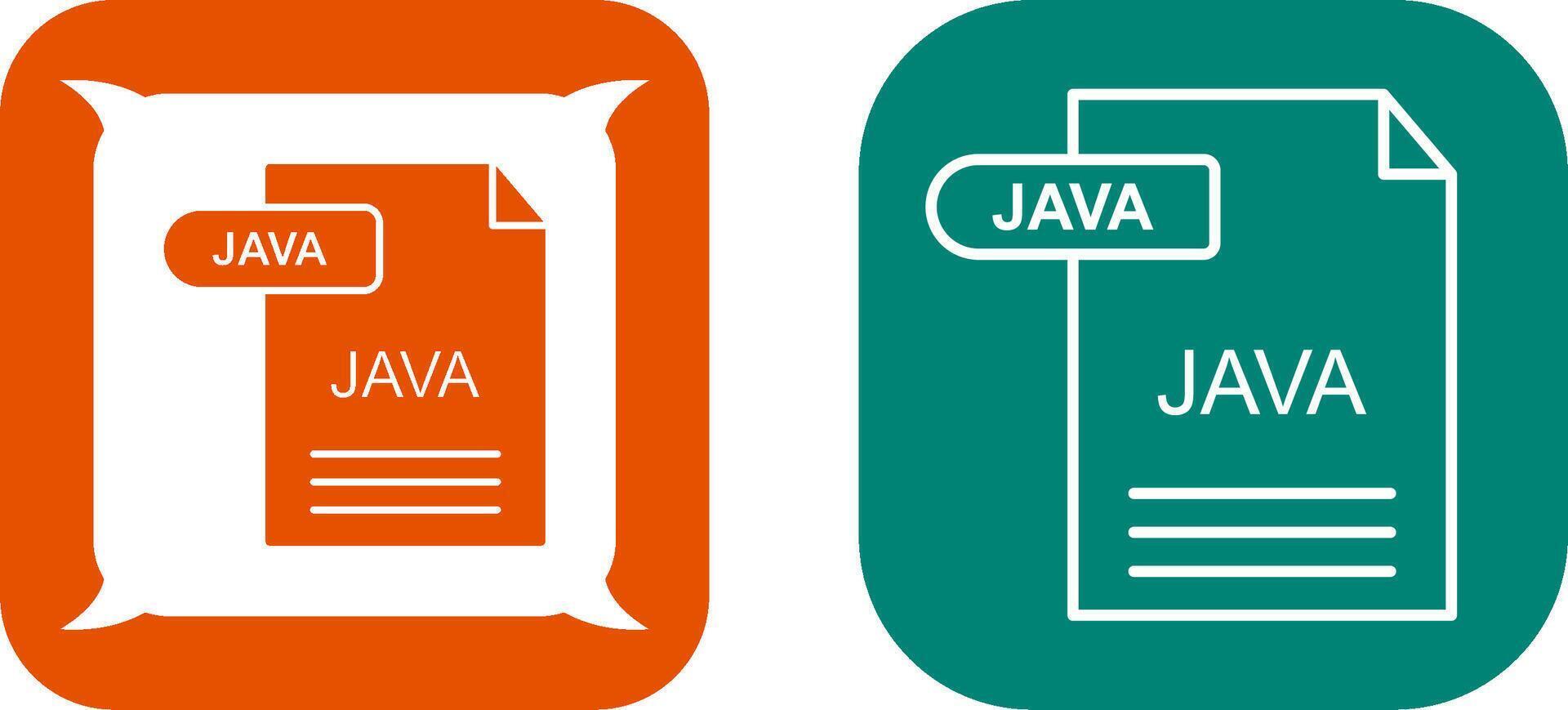 Java Icon Design 44375682 Vector Art at Vecteezy