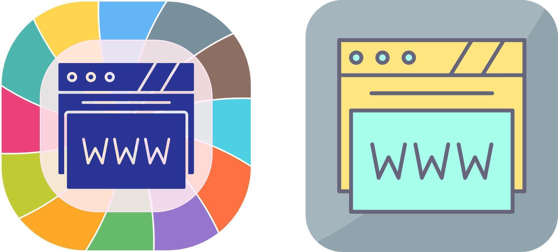 Web Browser Icon Design 44381330 Vector Art at Vecteezy