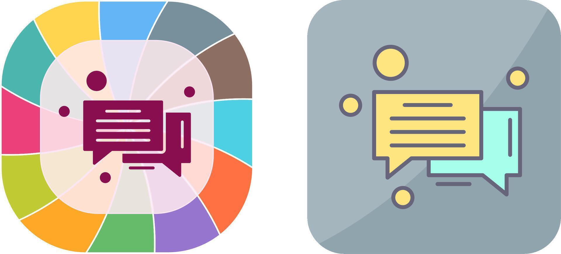 Message Bubble Icon Design 44381714 Vector Art at Vecteezy