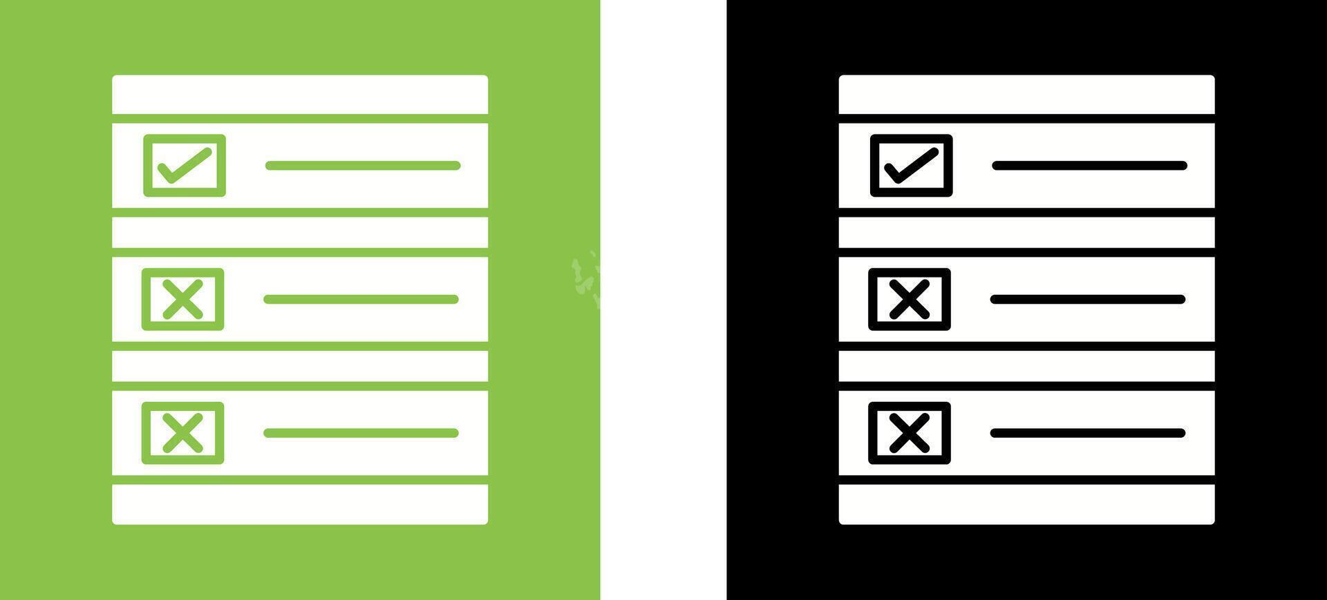 Ballot Paper Icon Design 44384584 Vector Art at Vecteezy