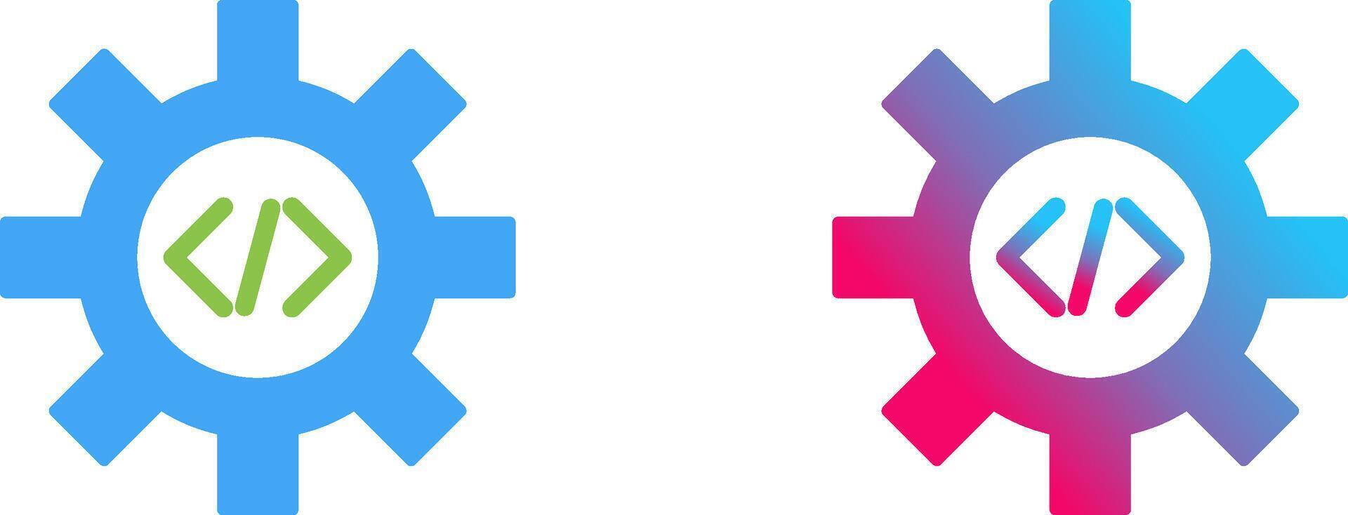 Unique Code Optimization Icon Design 44387839 Vector Art at Vecteezy