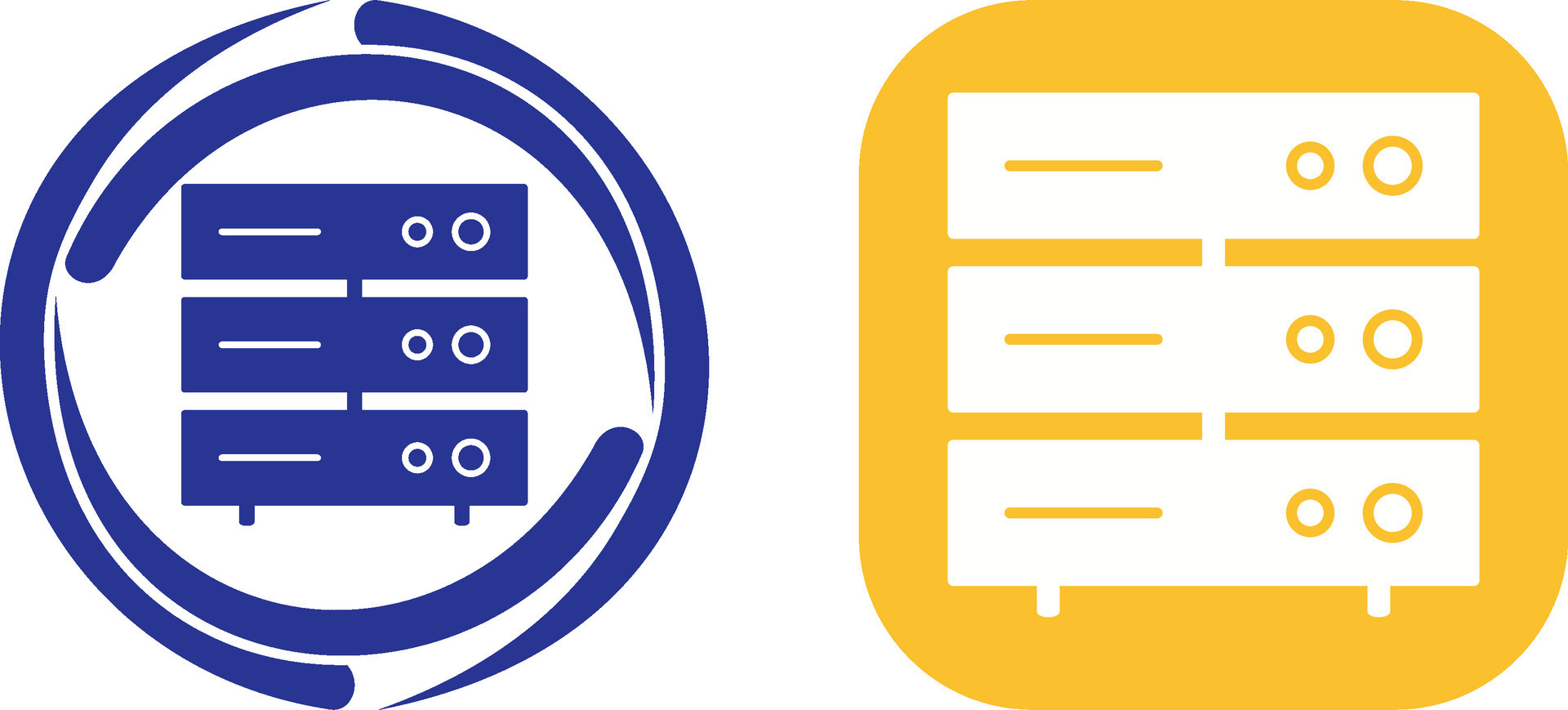 Unique Server Network Icon Design 44387979 Vector Art At Vecteezy