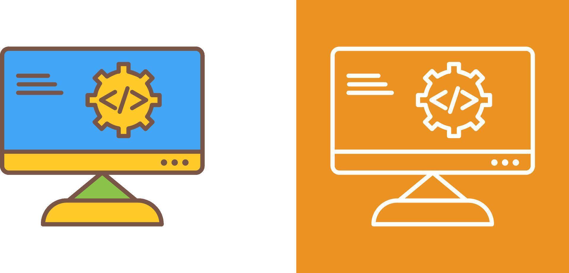 Unique Code Optimization Icon Design 44396864 Vector Art at Vecteezy