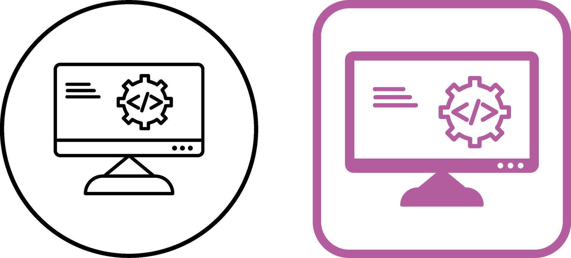 Unique Code Optimization Icon Design 44401138 Vector Art at Vecteezy