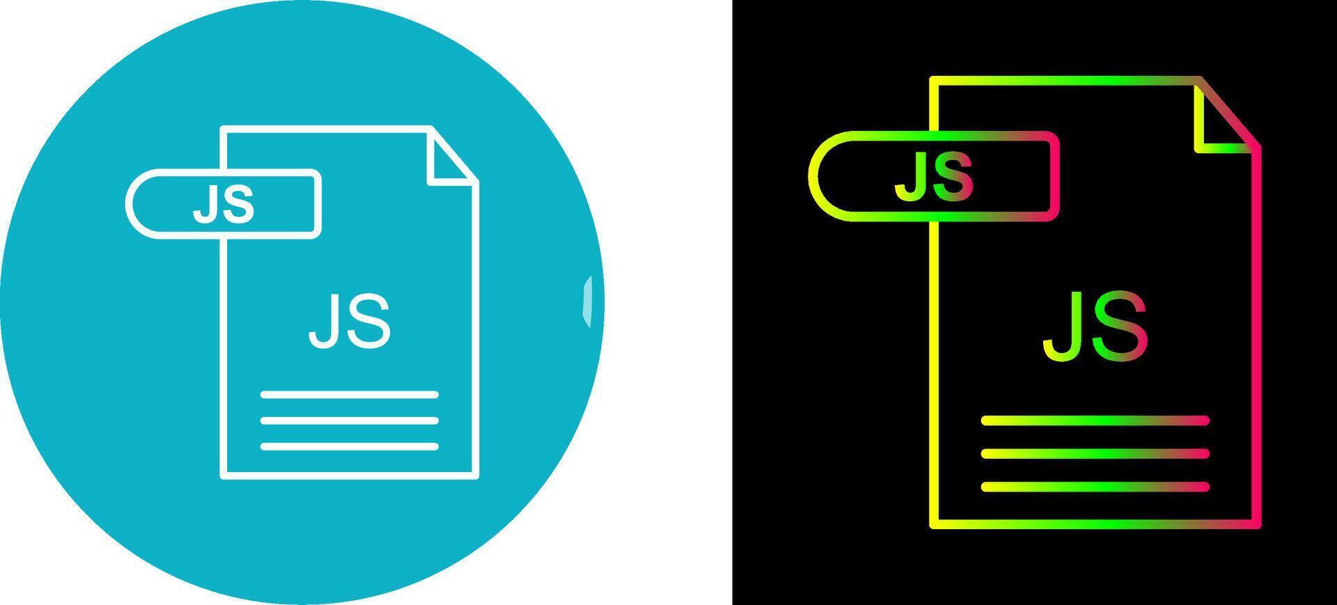 JS Icon Design 44406220 Vector Art at Vecteezy