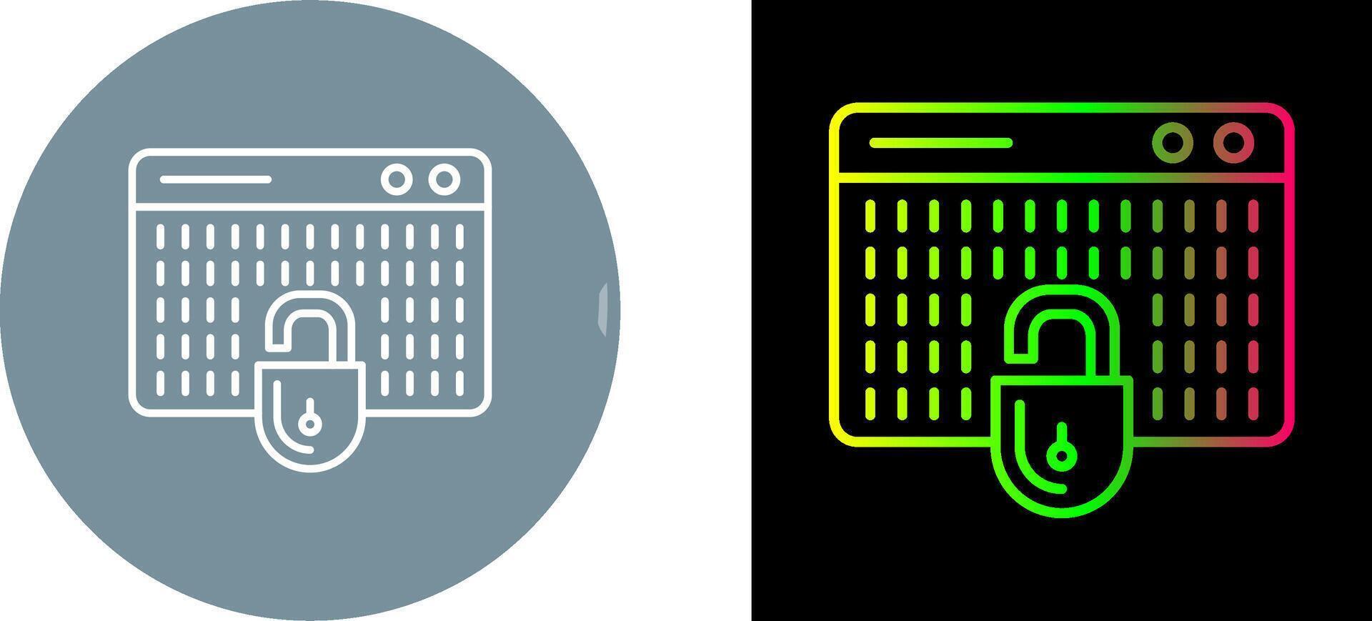 Hacking Icon Design 44407633 Vector Art at Vecteezy