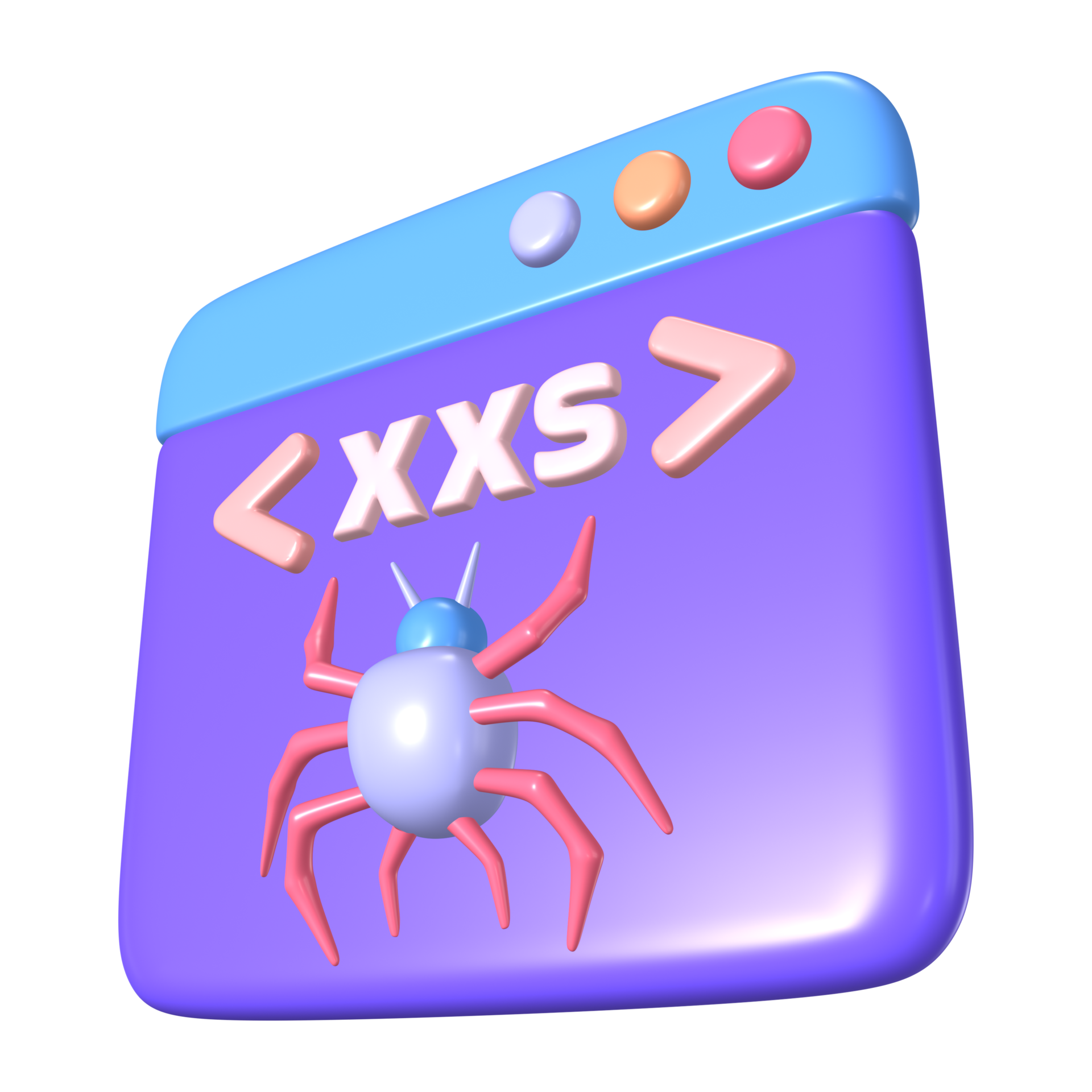 XSS 3D Illustration Icon 44428323 PNG