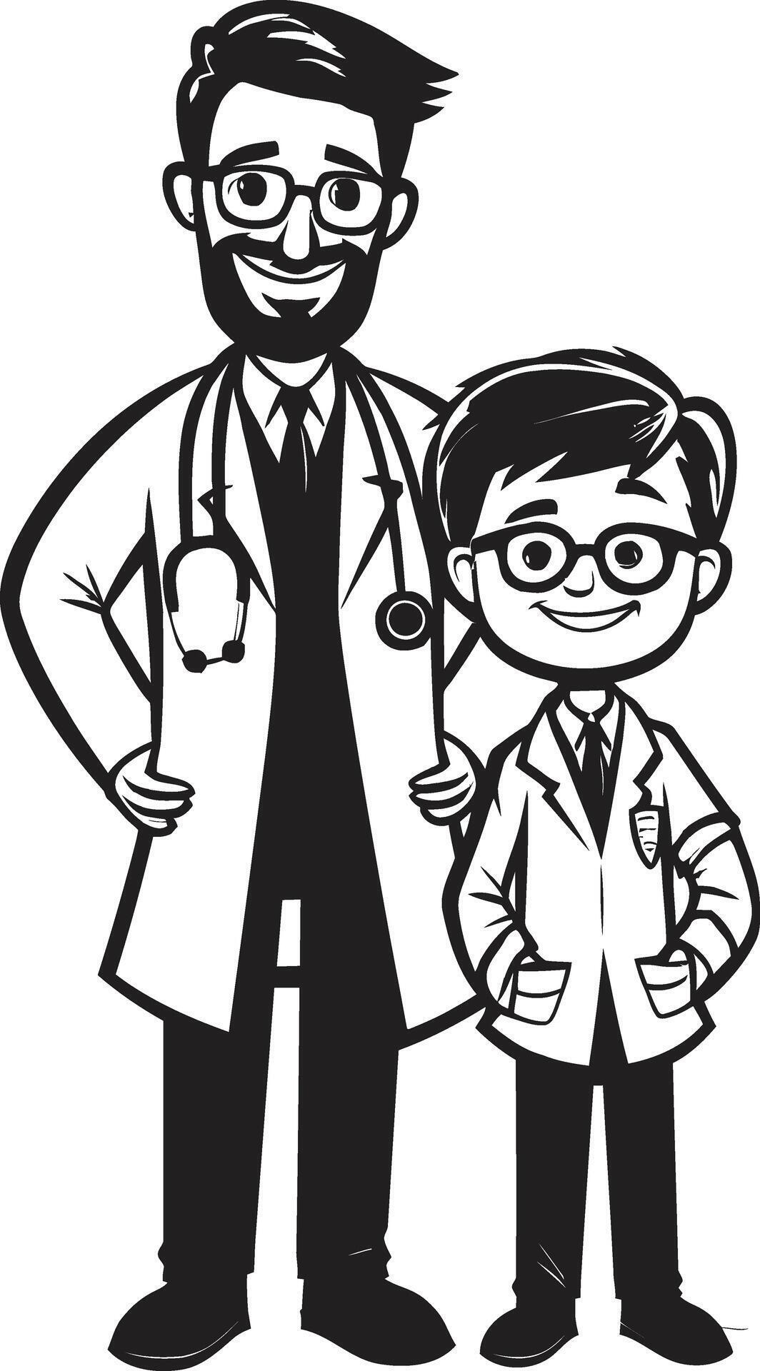 ing Empathy Doctor Patient Unity in Black Symbolism Compassionate Cadence Doctor Patient Harmony ...