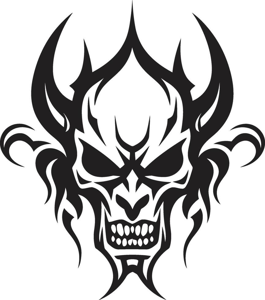 Infernal Insignia Black Devilhead Stygian Symbolism Evil Devilhead ... Infernal Insignia Black Devilhead Stygian Symbolism Evil Devilhead ...