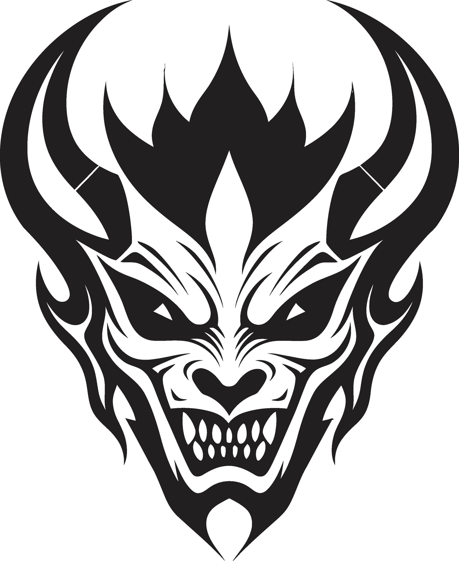 Shadowed Sovereignty Sinister Devilhead Tattoo Abyssal Legacy Evil ... Shadowed Sovereignty Sinister Devilhead Tattoo Abyssal Legacy Evil ...