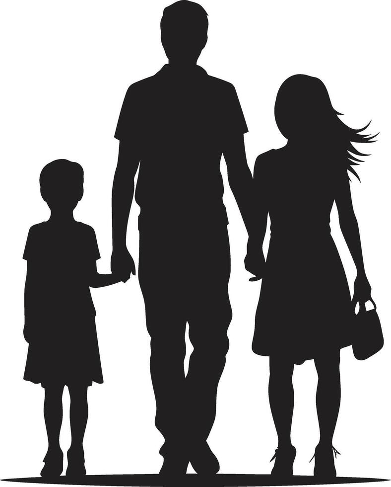Serenity Squad Family ic Element United Uplift ic Happy Family 44438166 Vector Art at Vecteezy