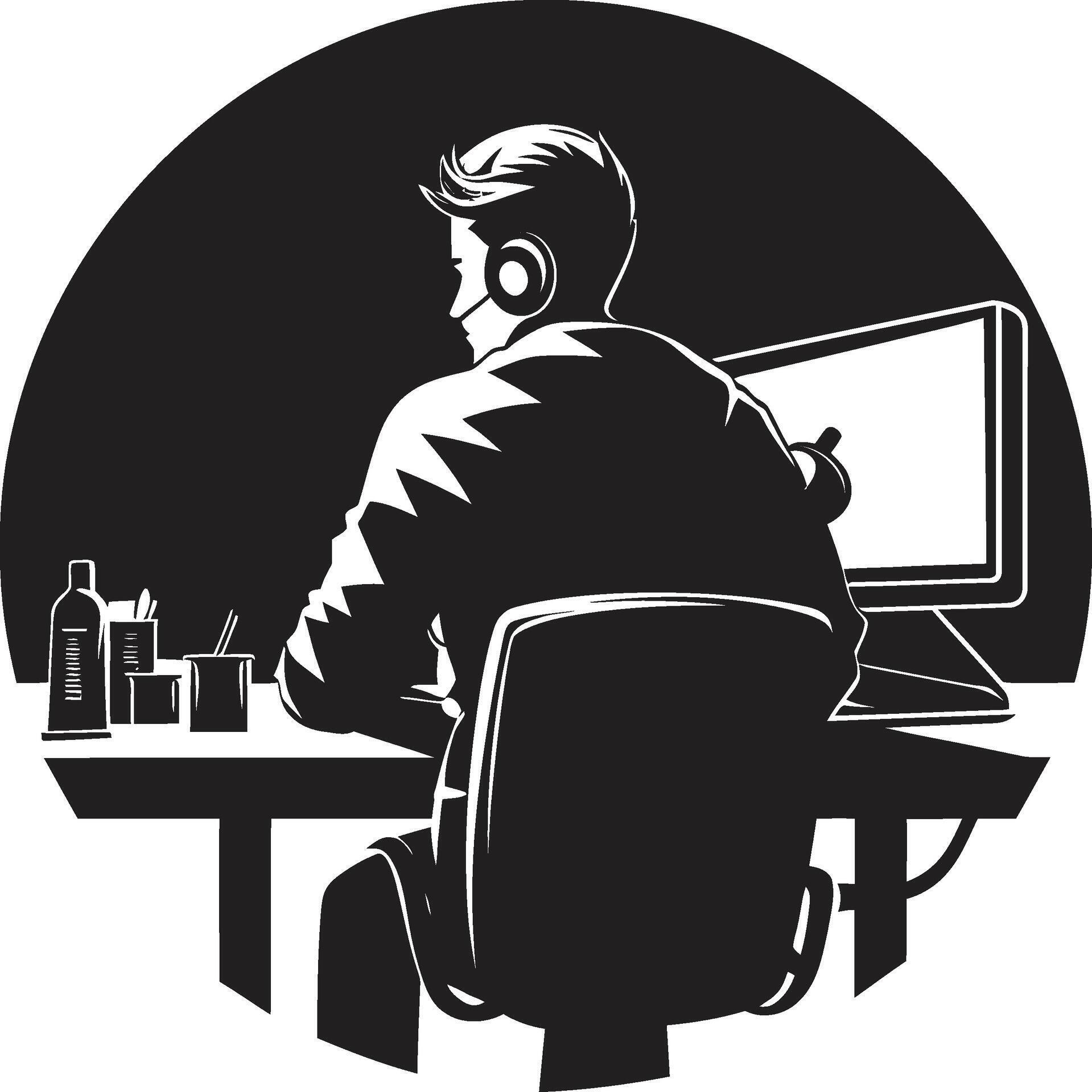 Keyboard Maestro Maestro Of The Keyboard Digital Dynamo Mastering The Machine 44438684 Vector